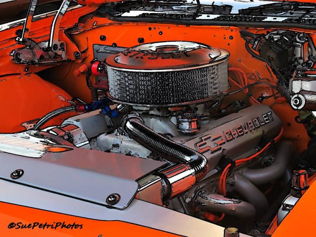 Chevy Motor, Fine Art Photography, Classic Chevy, Chevrolet Photos ...