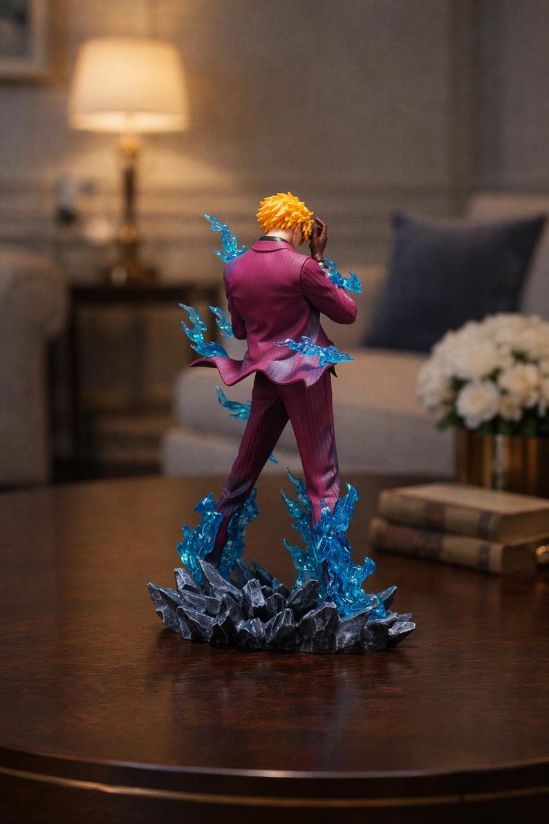 One Piece Sanji Figure – 25cm Anime PVC Statue, Manga Collectible Decor ...