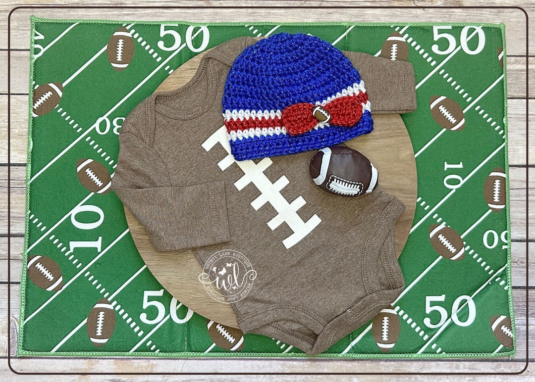 Newborn Football Hat | Baby Football Team Hat | Team Spirit | Going ...