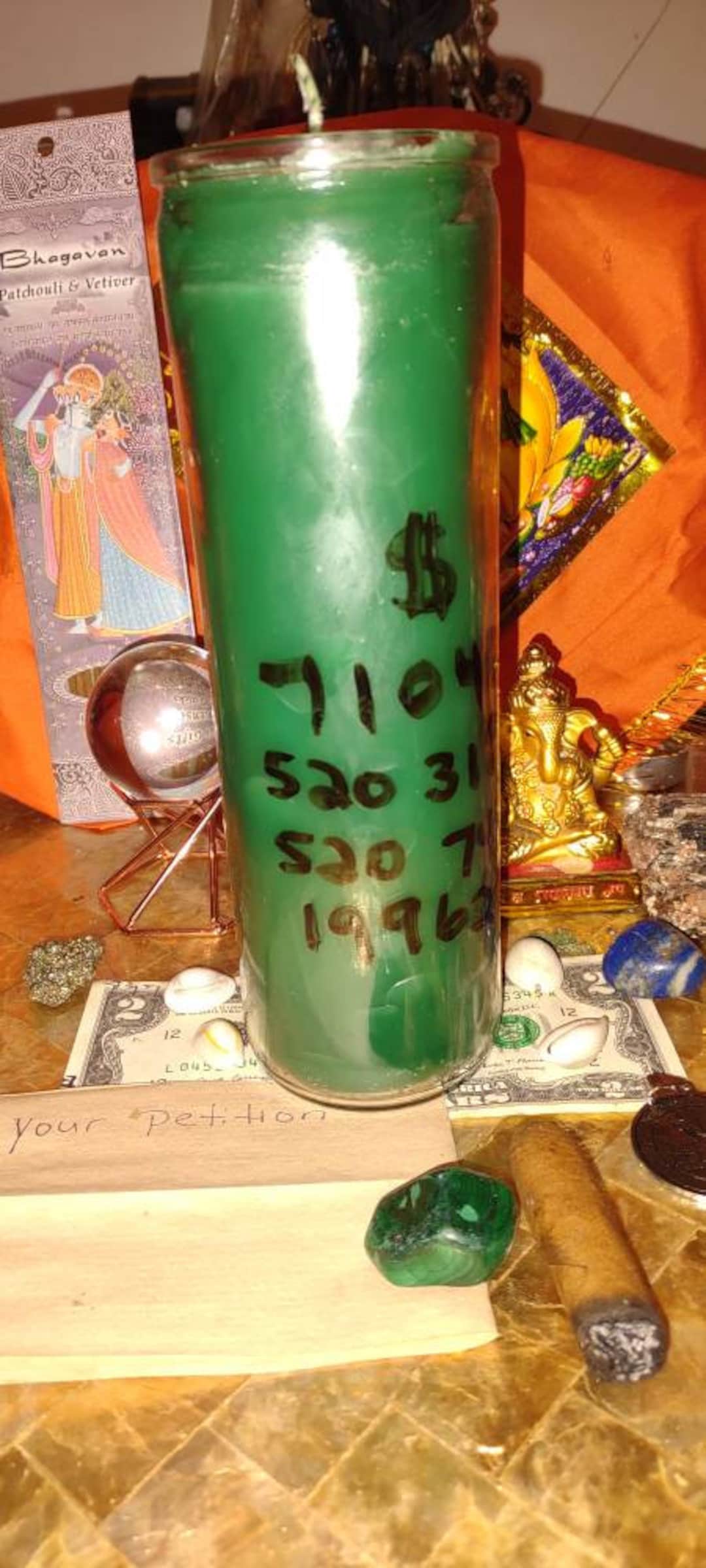 Powerful Prosperity Candle Magic - Etsy
