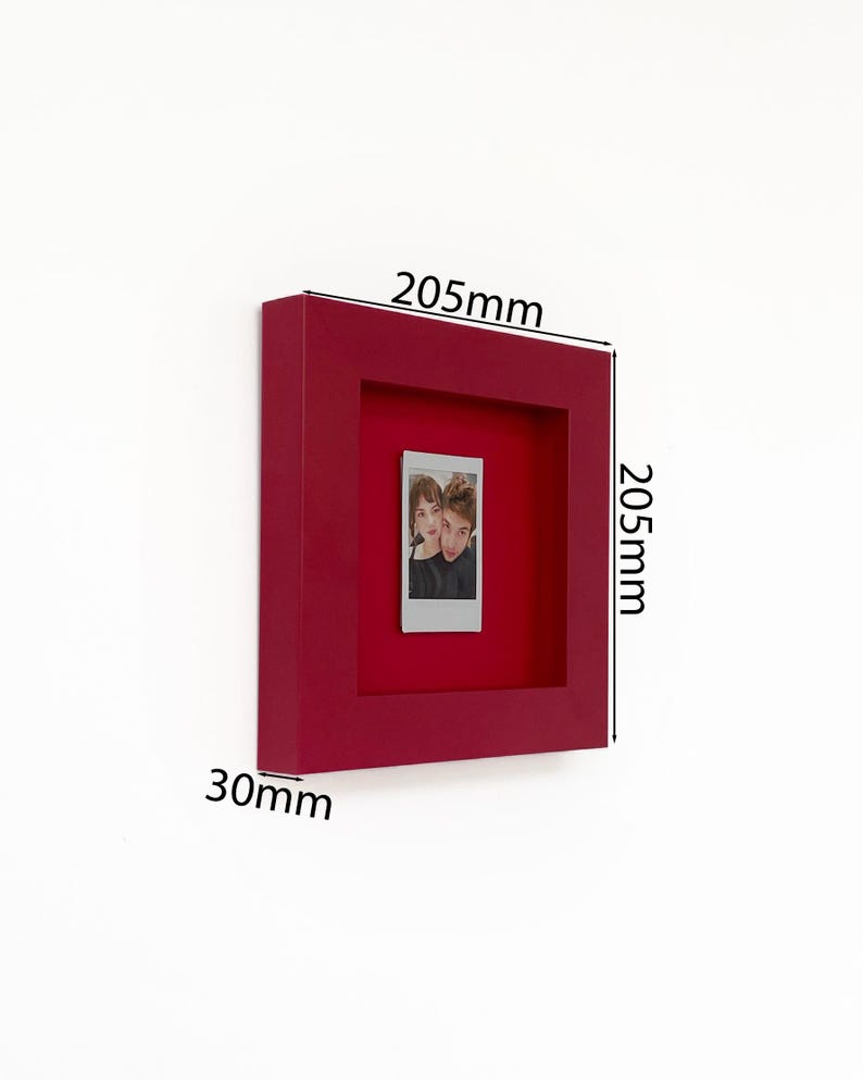 Football Red Gallery Style Instax Photo Frame - Etsy UK