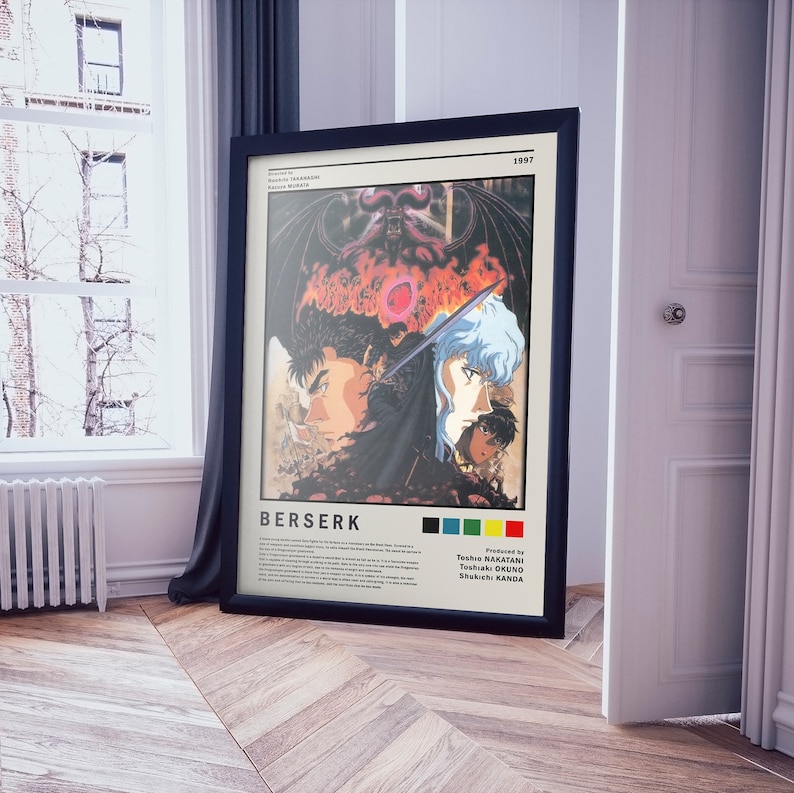 Berserk Posters Berserk Poster Prints Guts Poster Anime Poster Anime ...