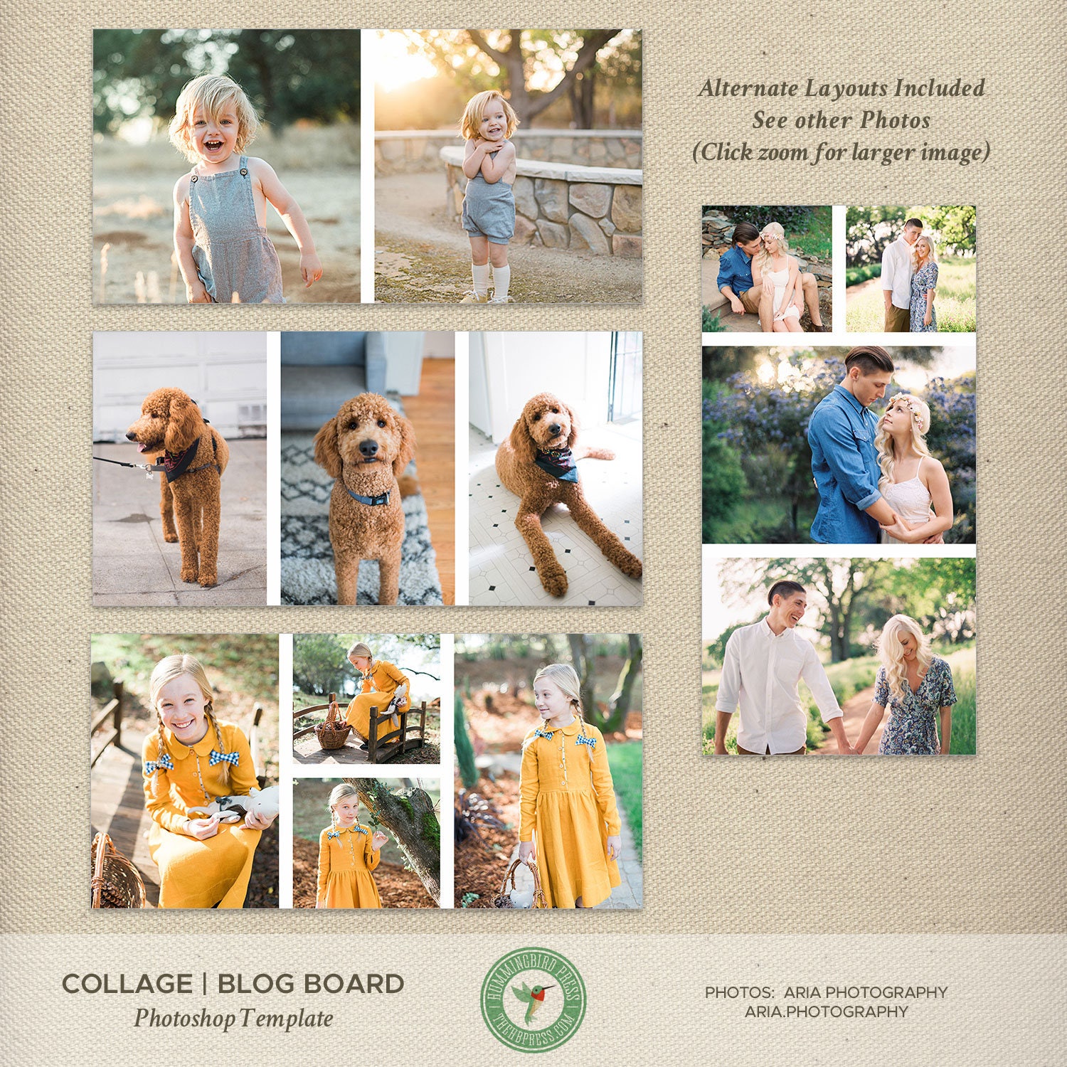 10x20 20 Files Photo Collage Templates Storyboard | Etsy