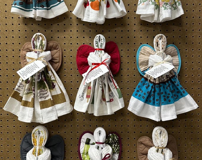 Vintage Handmade Kitchen Angel Salt Shaker Angel Decor Figurine ...