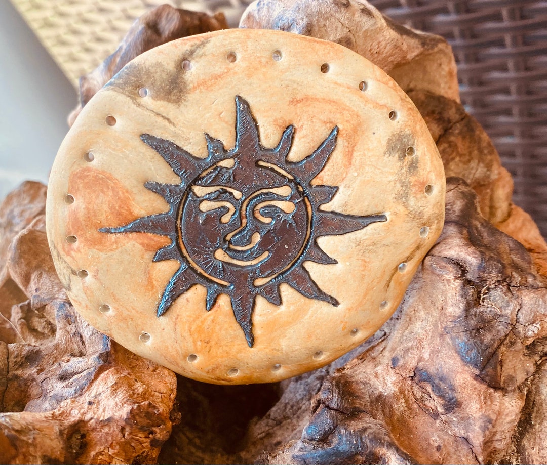 Sun Celestial Red Copper Metal FREE Charm With Every Order - Etsy
