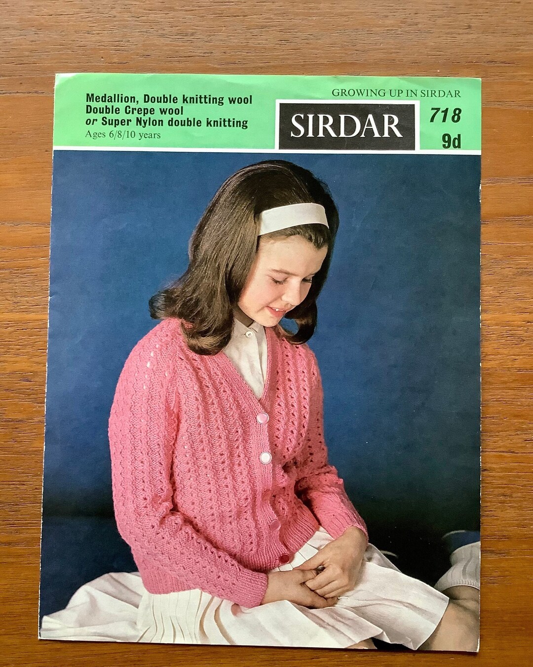 Knitting Pattern for Child's Cardigan. Lacy Look V Neck School Cardigan ...