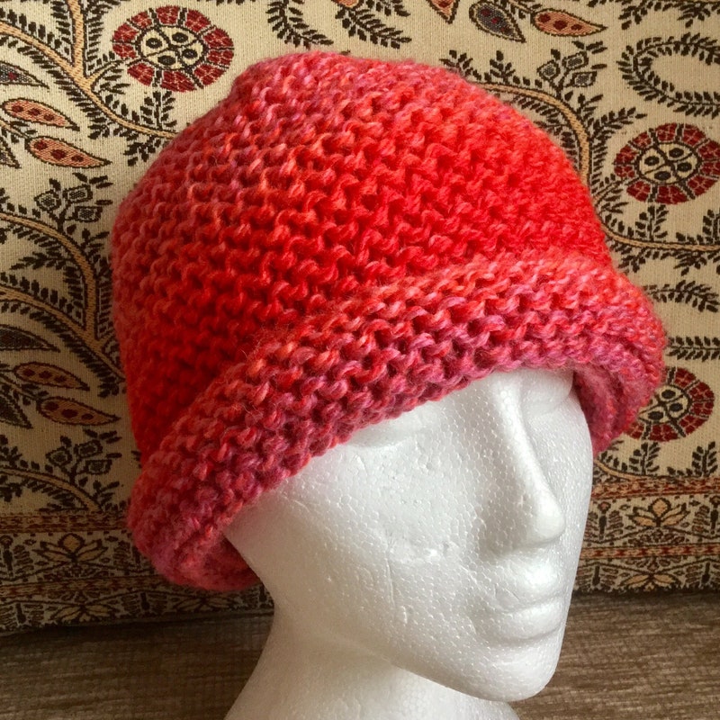 Red Woolly Hat - Etsy