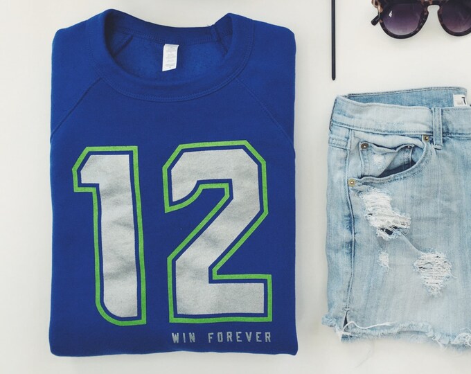 12 Win Forever - Women's/unisex Crew Neck - Etsy