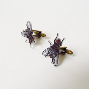 House Fly Cufflinks Insect, Entomology, Bug Gift for Men Gifts Under 25 ...