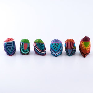 Customize Your Owl / Worry Stone / 1 OWL or SET of 3 / Barn Owl Totem ...