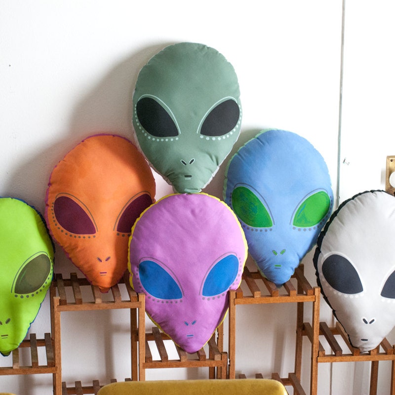 Alien Pillow - Etsy