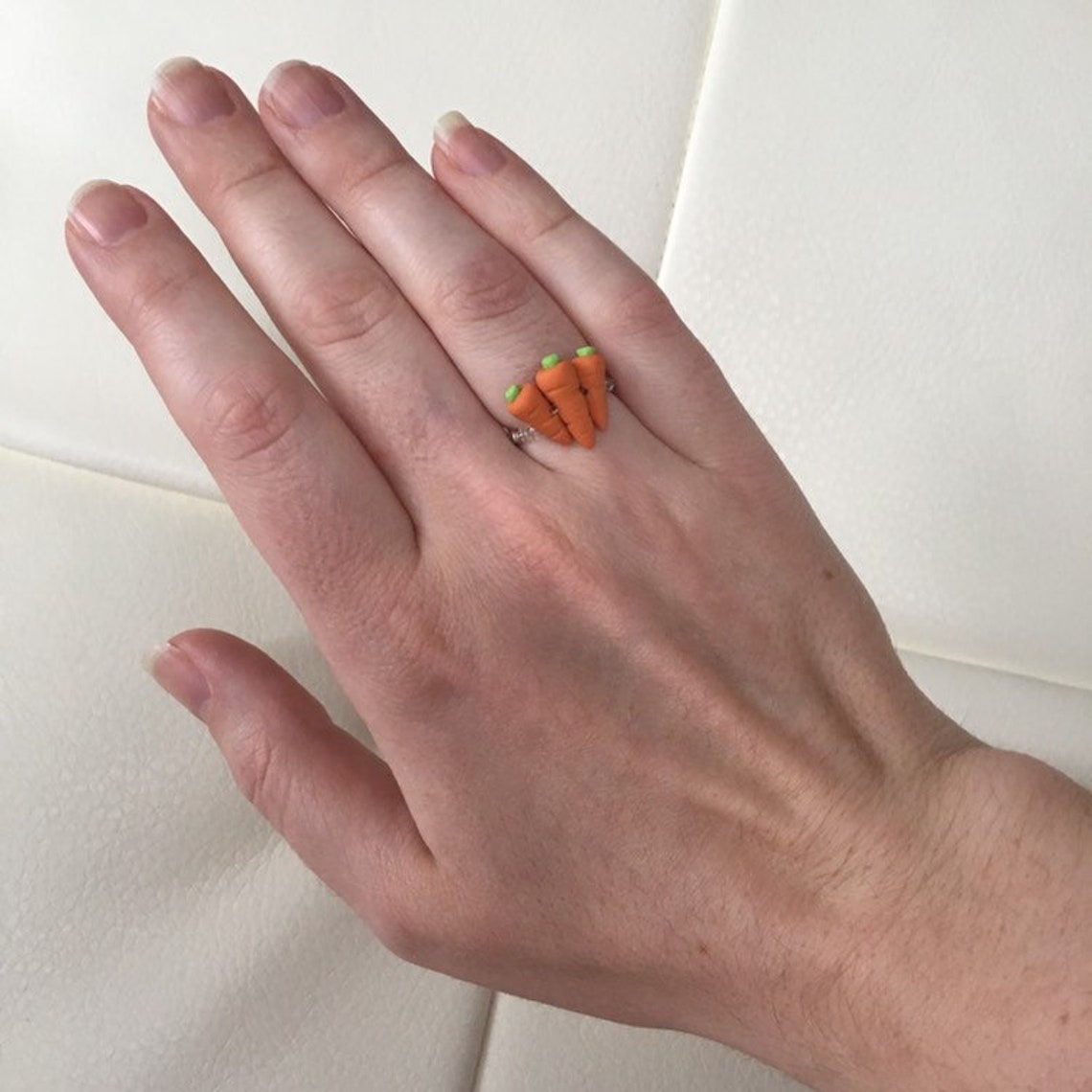 Punny 3-carrot Ring - Etsy