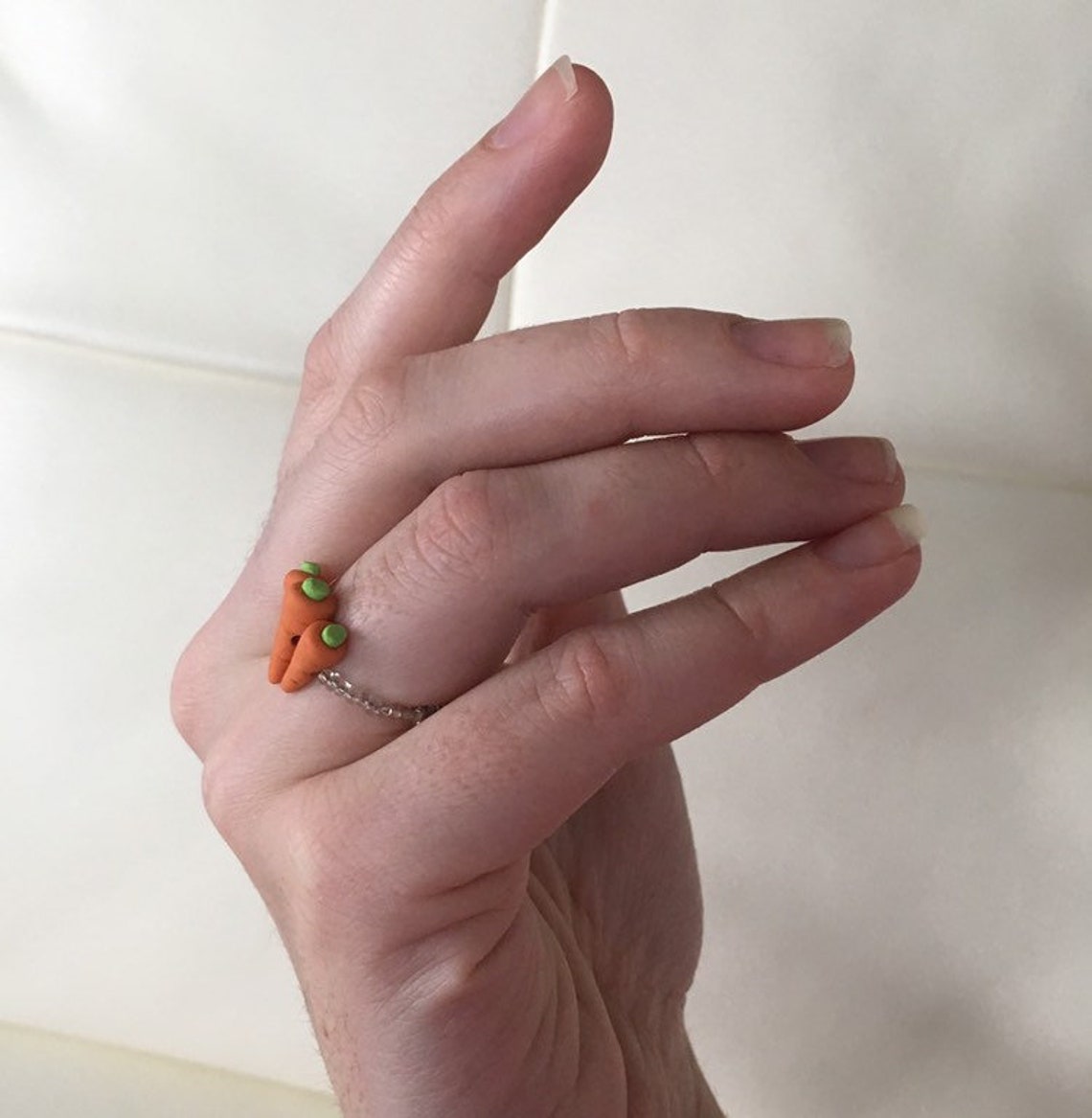 Punny 3-Carrot Ring | Etsy