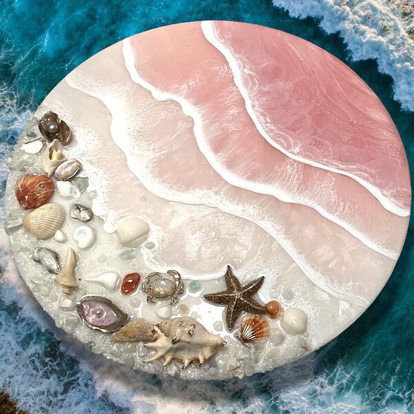 Resin Beach Art - Etsy