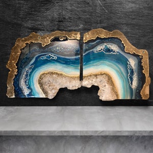 Made to Order Free Form Geode Wall Art, Custom Geode Wall Art - Etsy Canada