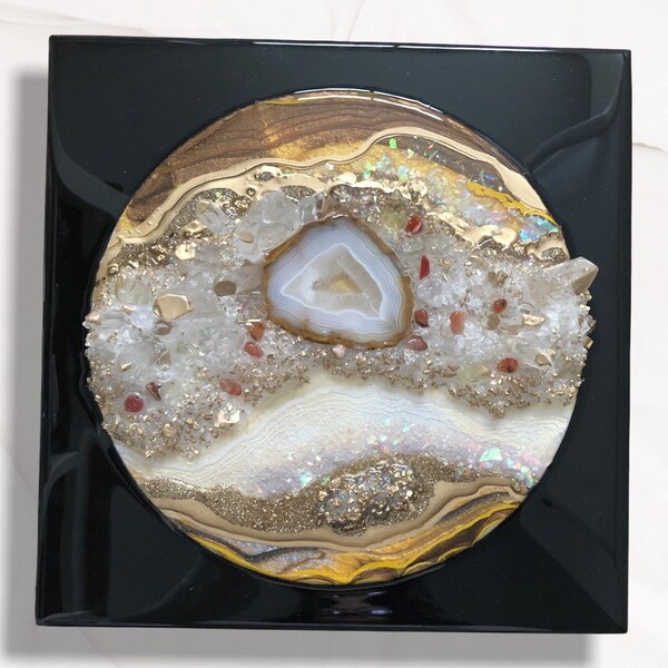 Geode Wall Art - Etsy