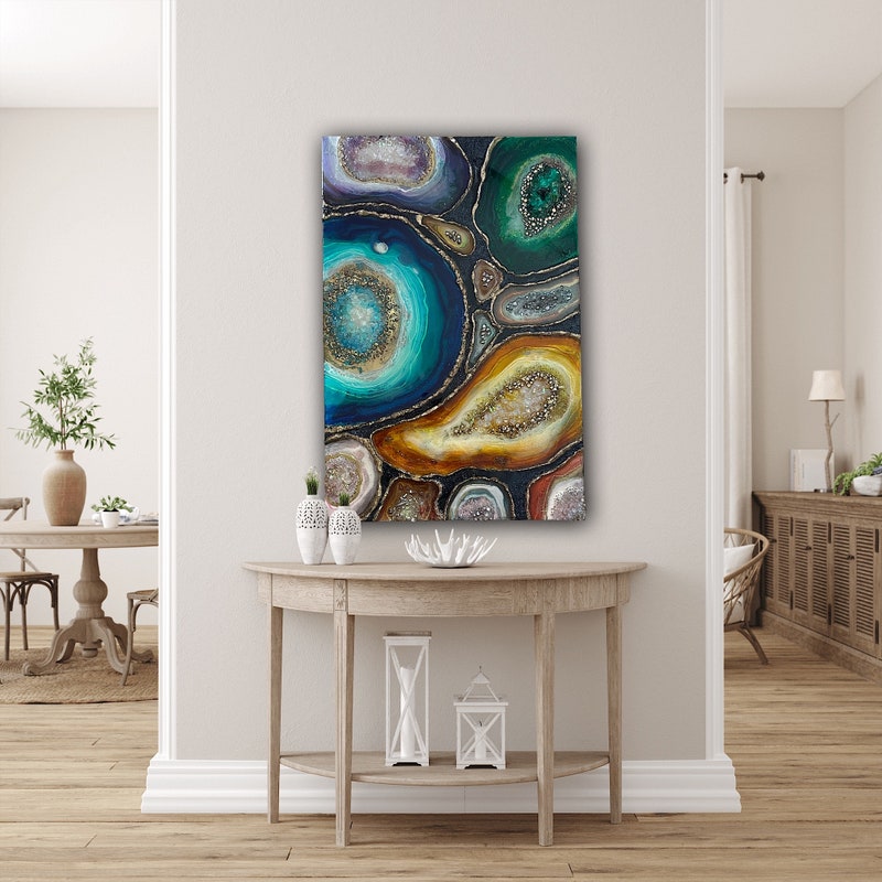 Agate Wall Art - Etsy