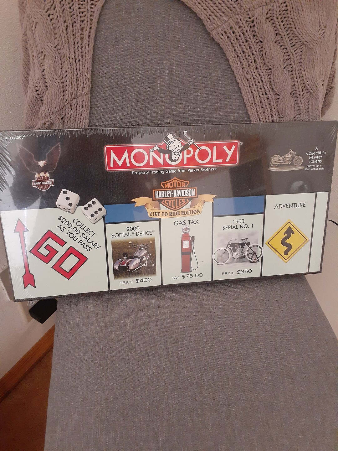 Monopoly Harley-davidson Live to Ride Edition Board Game - Etsy