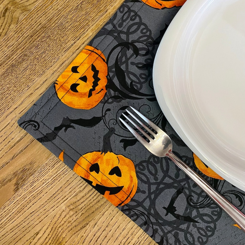 Halloween Placemat - Etsy
