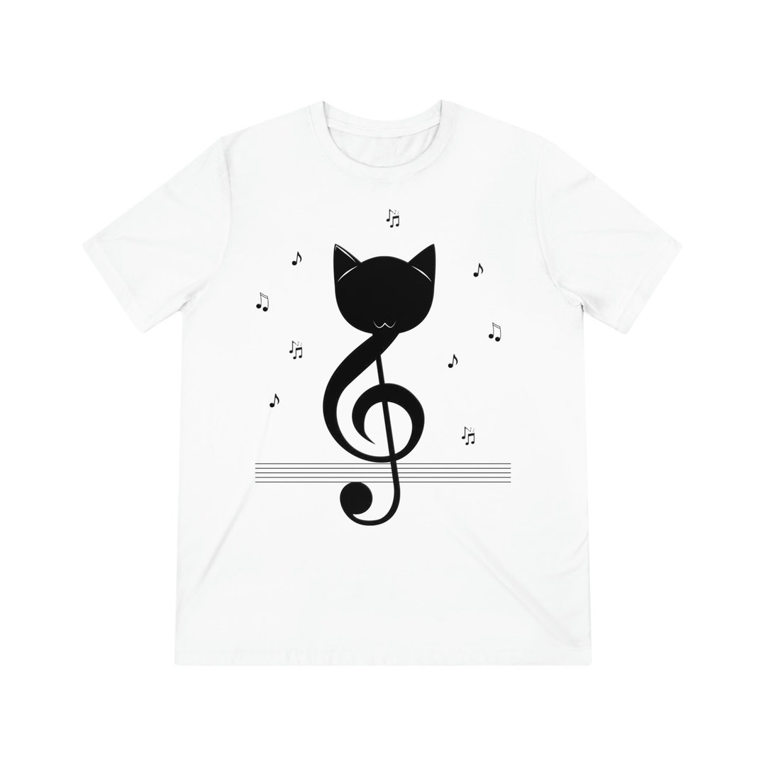 Cat Treble Clef Music Teacher Conductor Band Choir Orchestra - Etsy