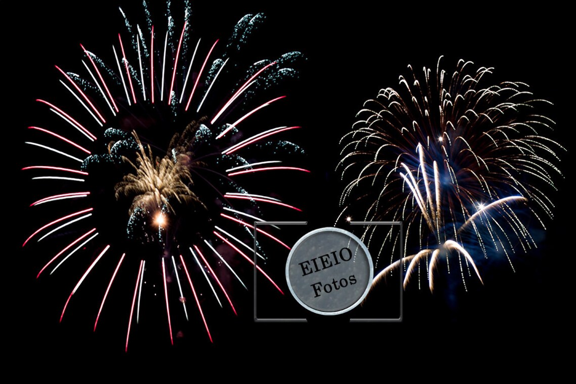 Digital Fireworks - Digital Fireworks Overlay - Instant Download - 4th ...