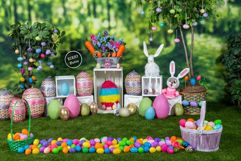 Digital Easter Backgrounds - Instant Download - Photography Background ...