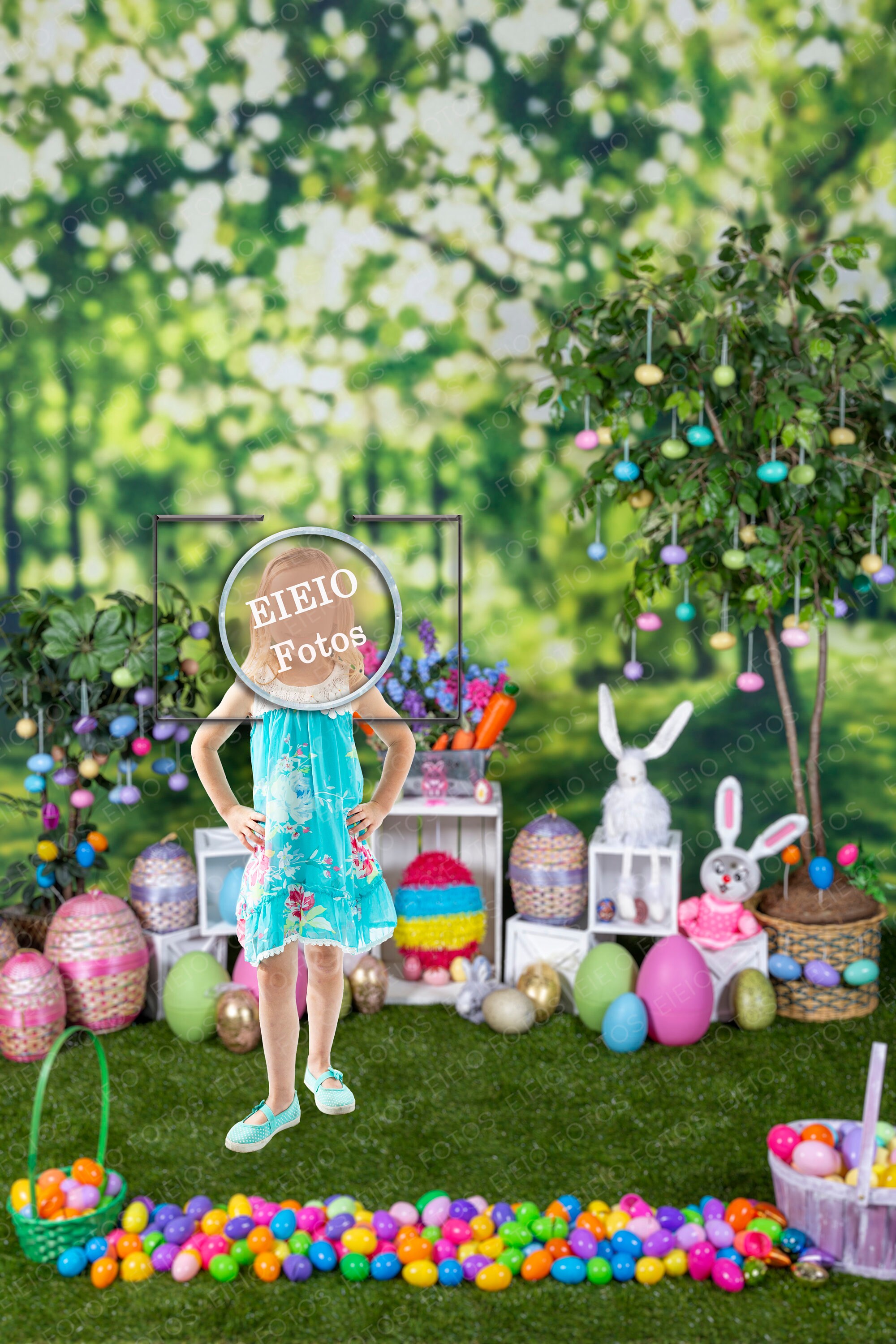 Digital Easter Backgrounds - Instant Download - Photography Background ...