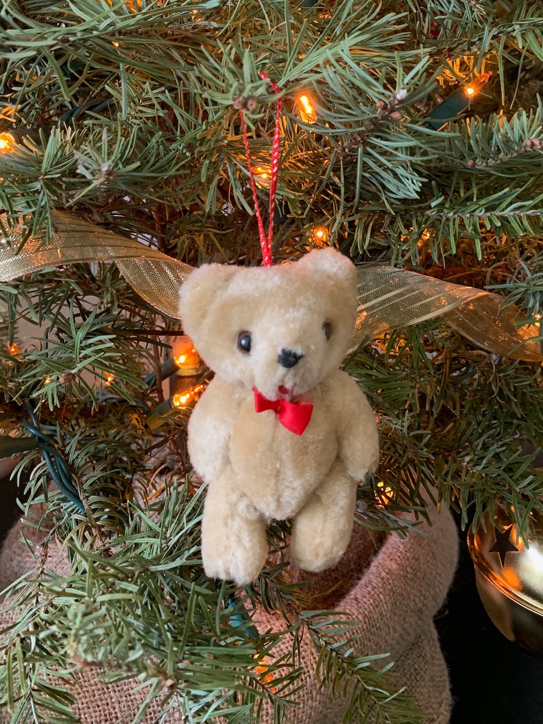 Teddy Bear Ornaments - Etsy