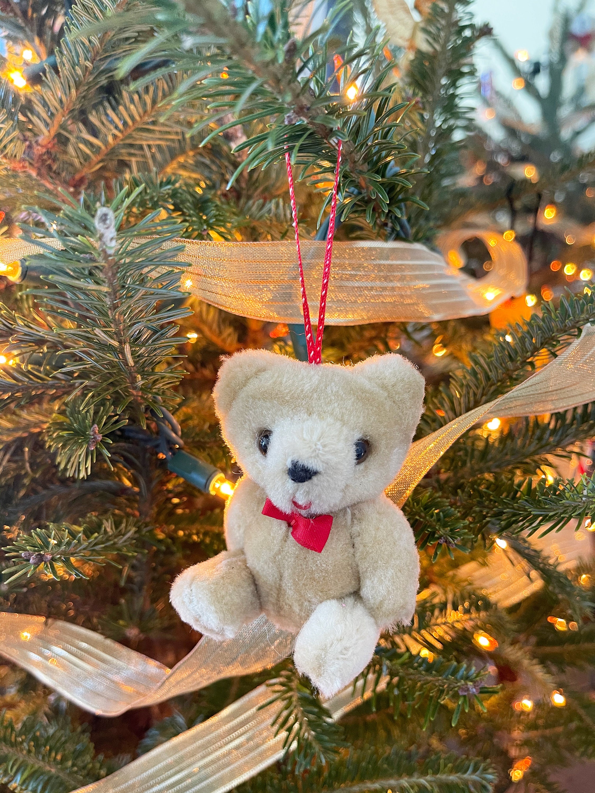 Teddy Bear Ornaments - Etsy