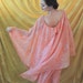 70s Albert Caprano Goddess Dress/ Orange Animal Print/sheer Chiffon ...