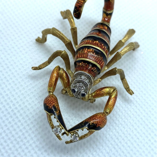 Scorpion Pin - Etsy