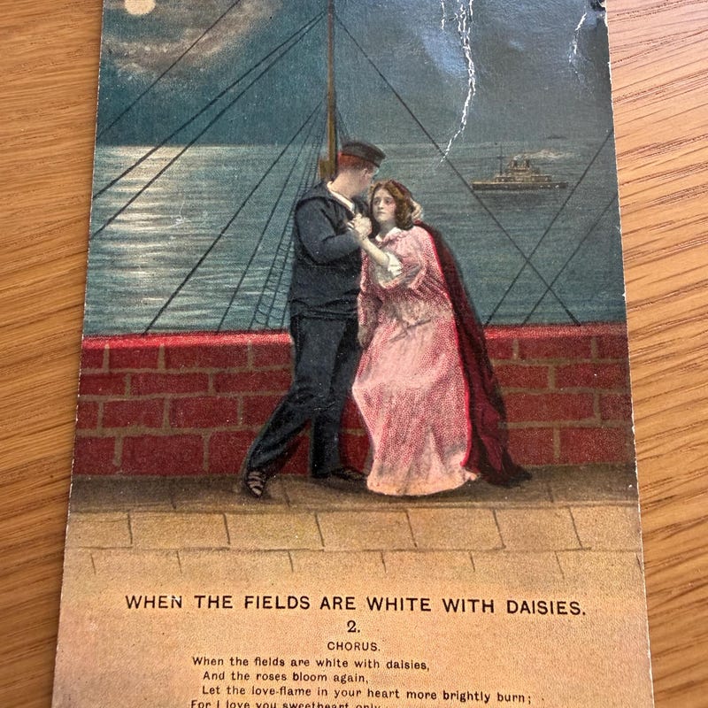 Vintage Postcards 1907 - Etsy