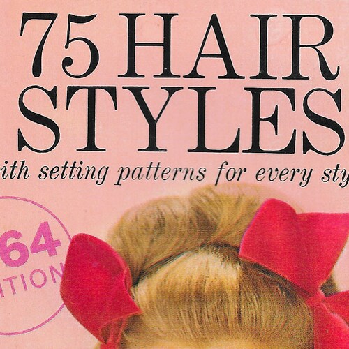 75 Hair Styles Booklet 1965 Edition - Etsy