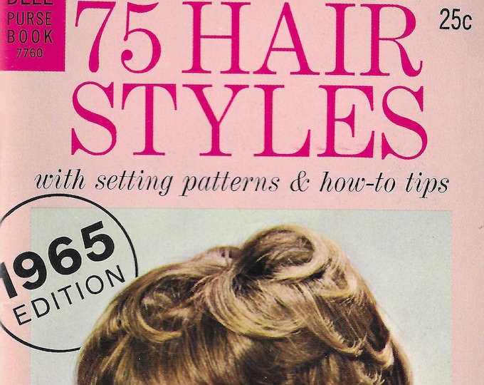 75 Hair Styles Booklet 1965 Edition - Etsy