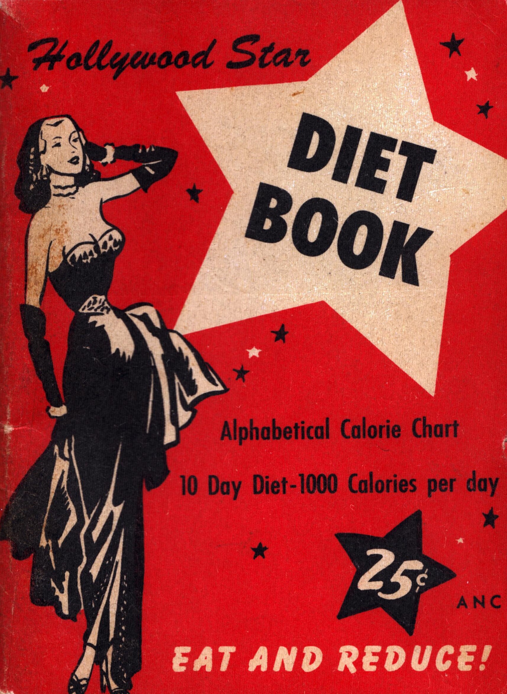 1952 Hollywood Star Diet Book - Etsy