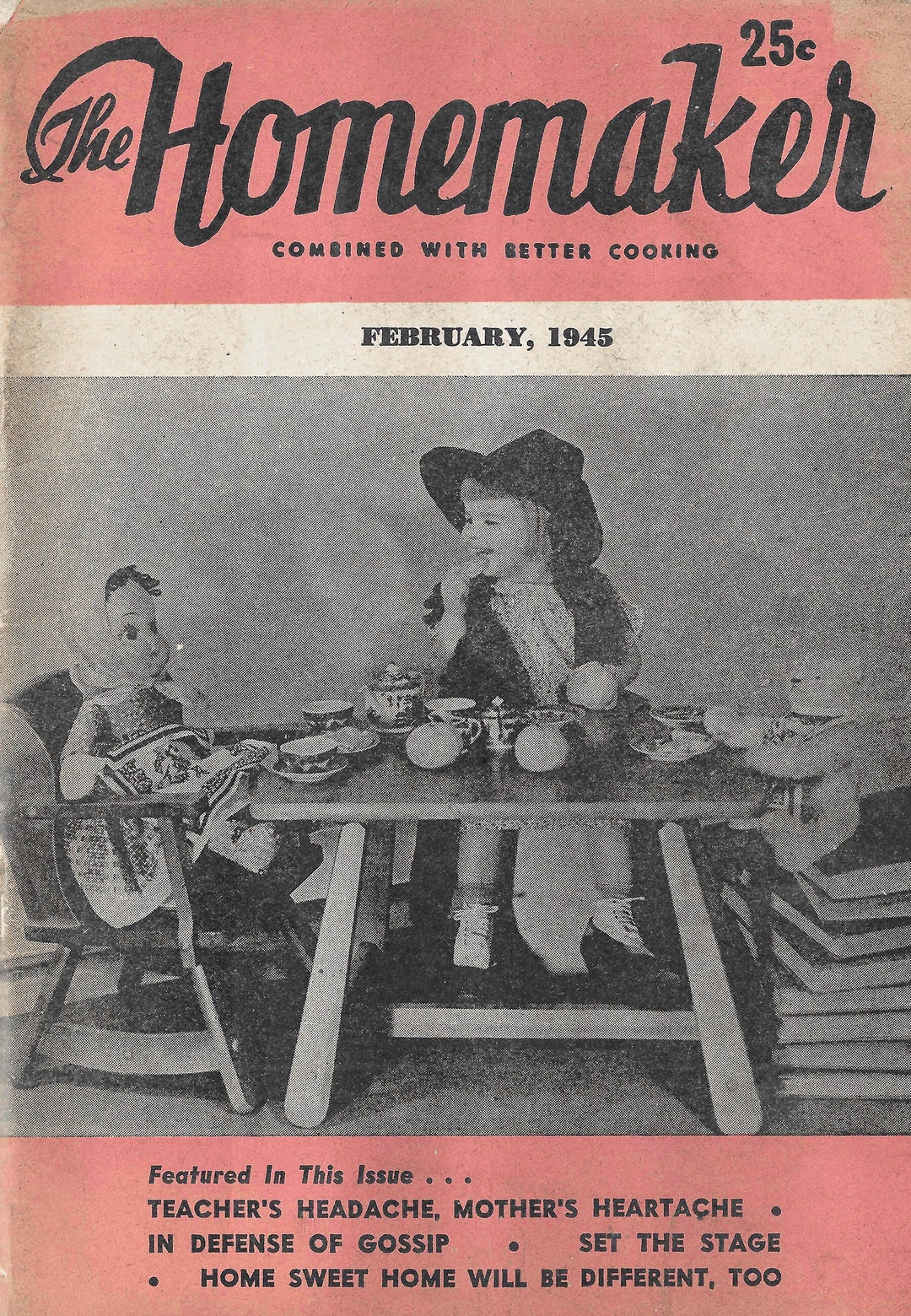 1945 the Homemaker - February - Etsy