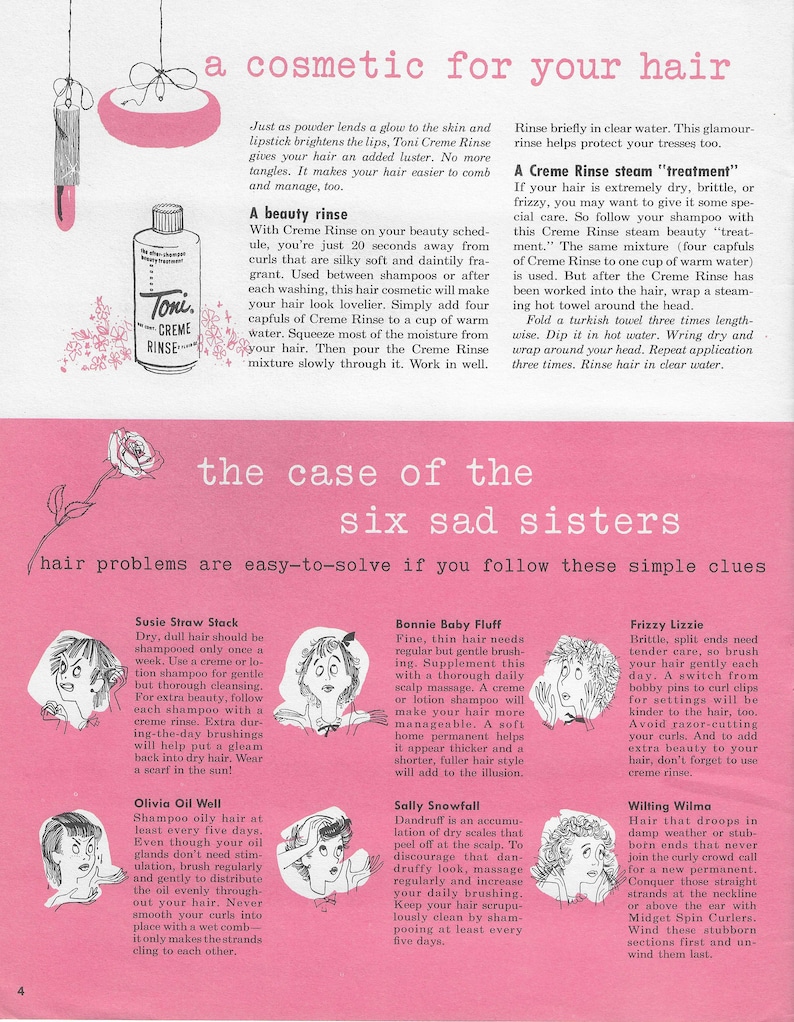 1953 Hair Beauty on a Budget - Etsy