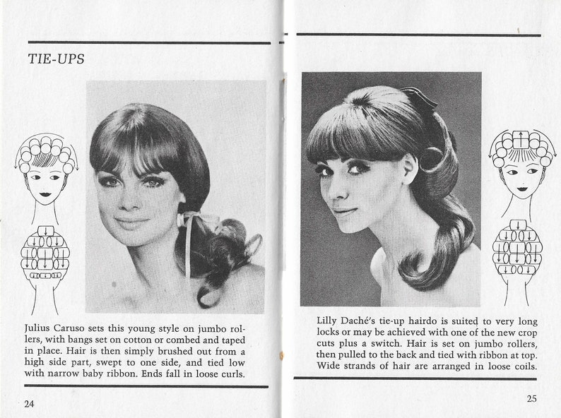 1966 Styles and Sets for Long Hair - Etsy