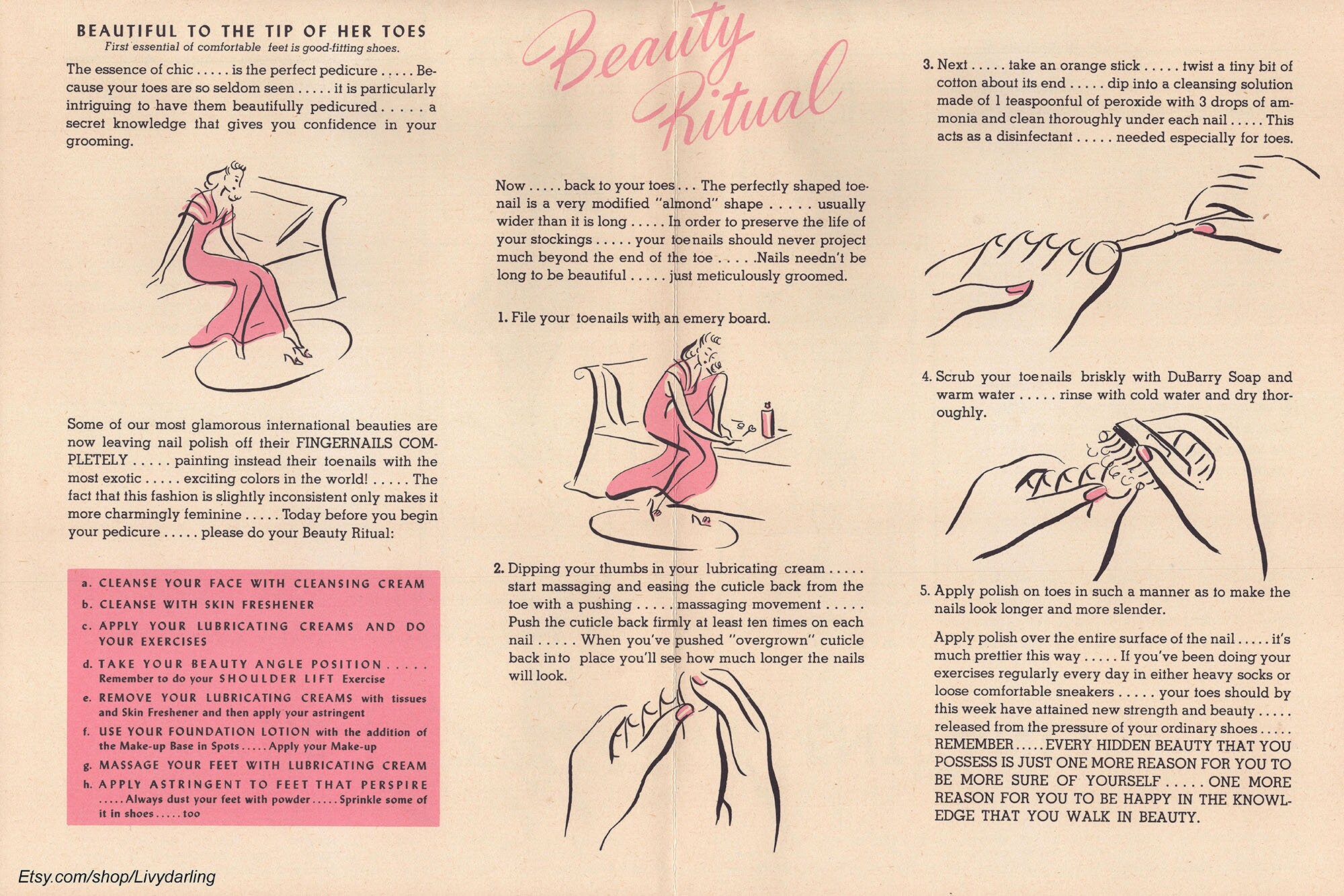 1944 Du Barry Success Course - Etsy