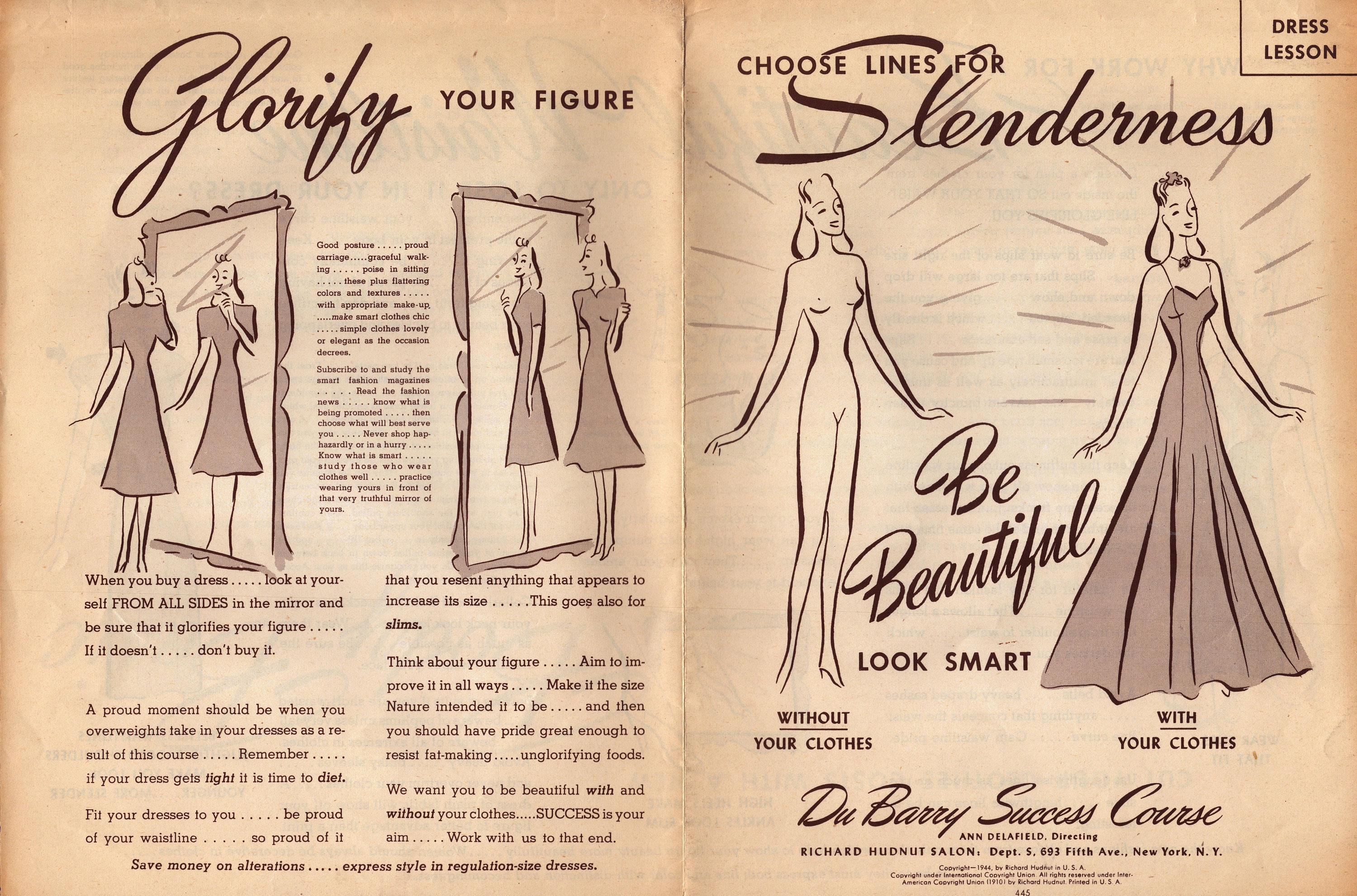 1944 Du Barry Success Course - Etsy