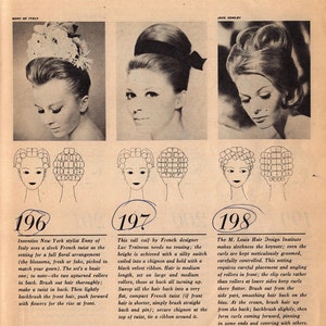 1964 Over 200 New Hair Setting Patterns - Etsy