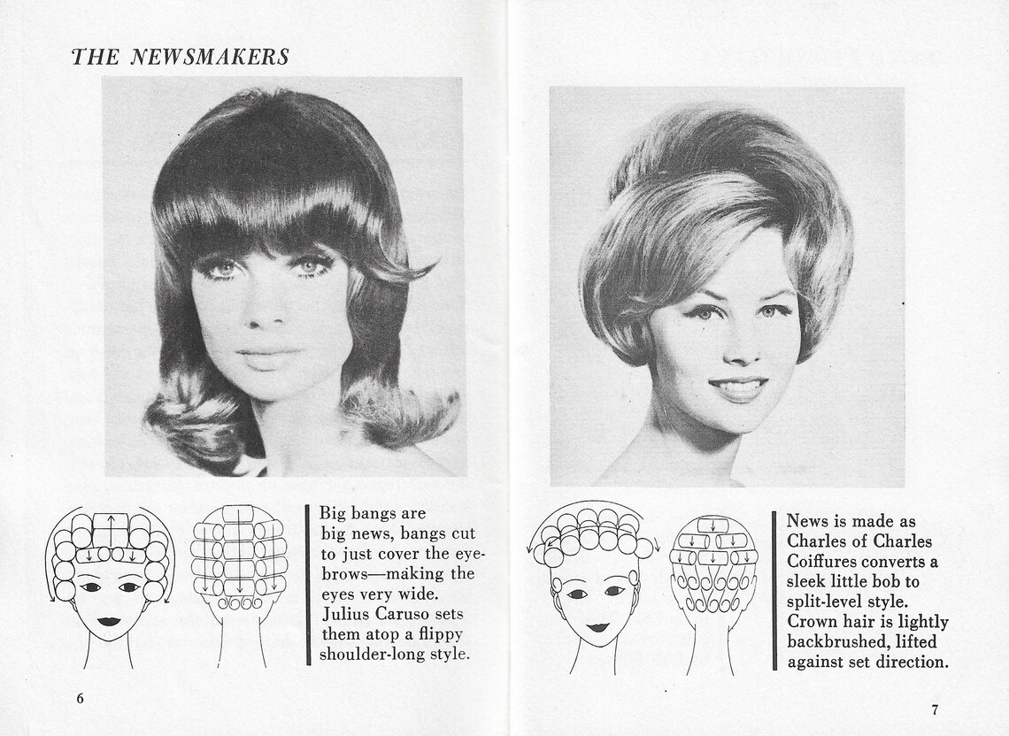 75 Hair Styles Booklet 1965 Edition - Etsy Canada