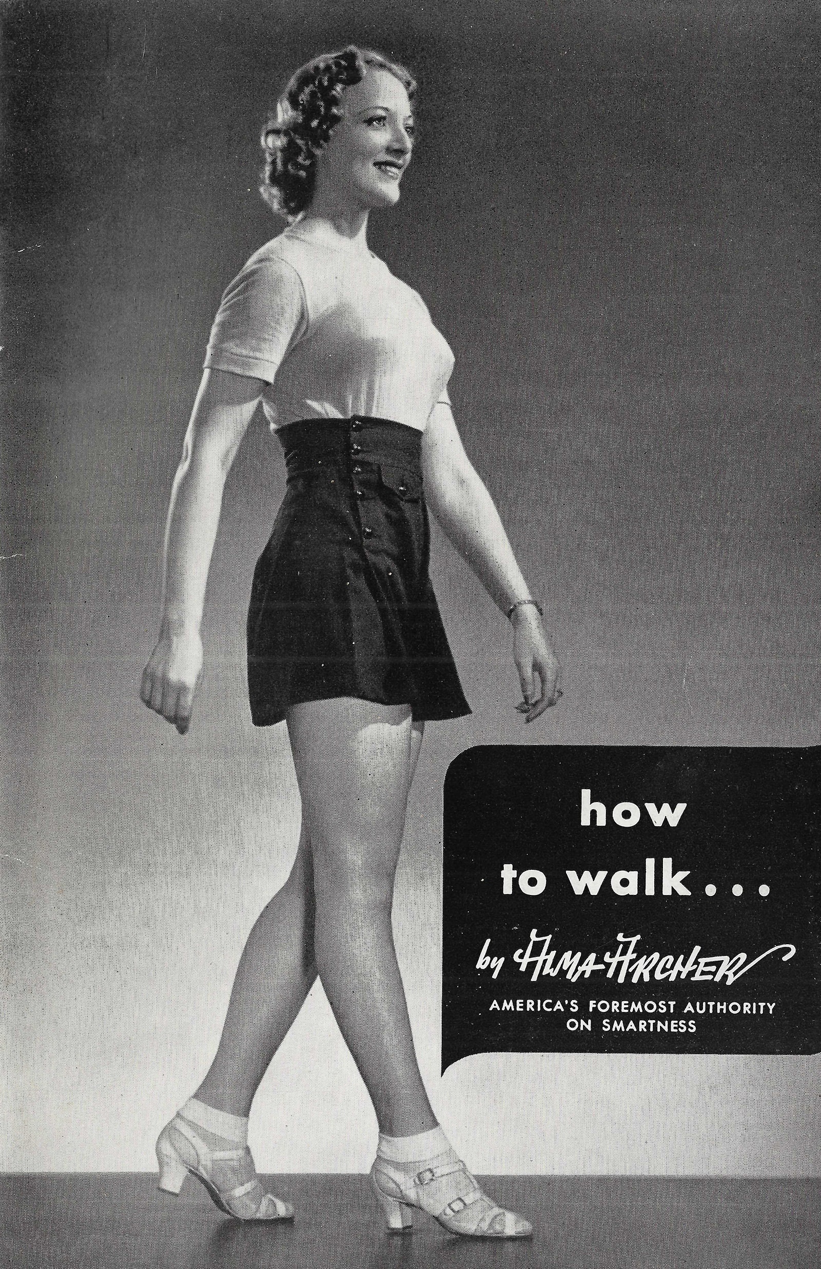 1937 How to Walk - Etsy