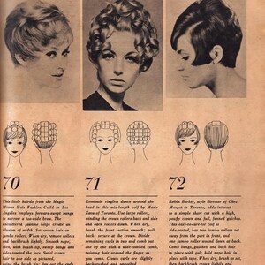 1968 Over 200 New Hair Setting Patterns - Etsy