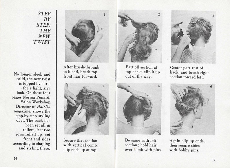 75 Hair Styles Booklet 1965 Edition - Etsy