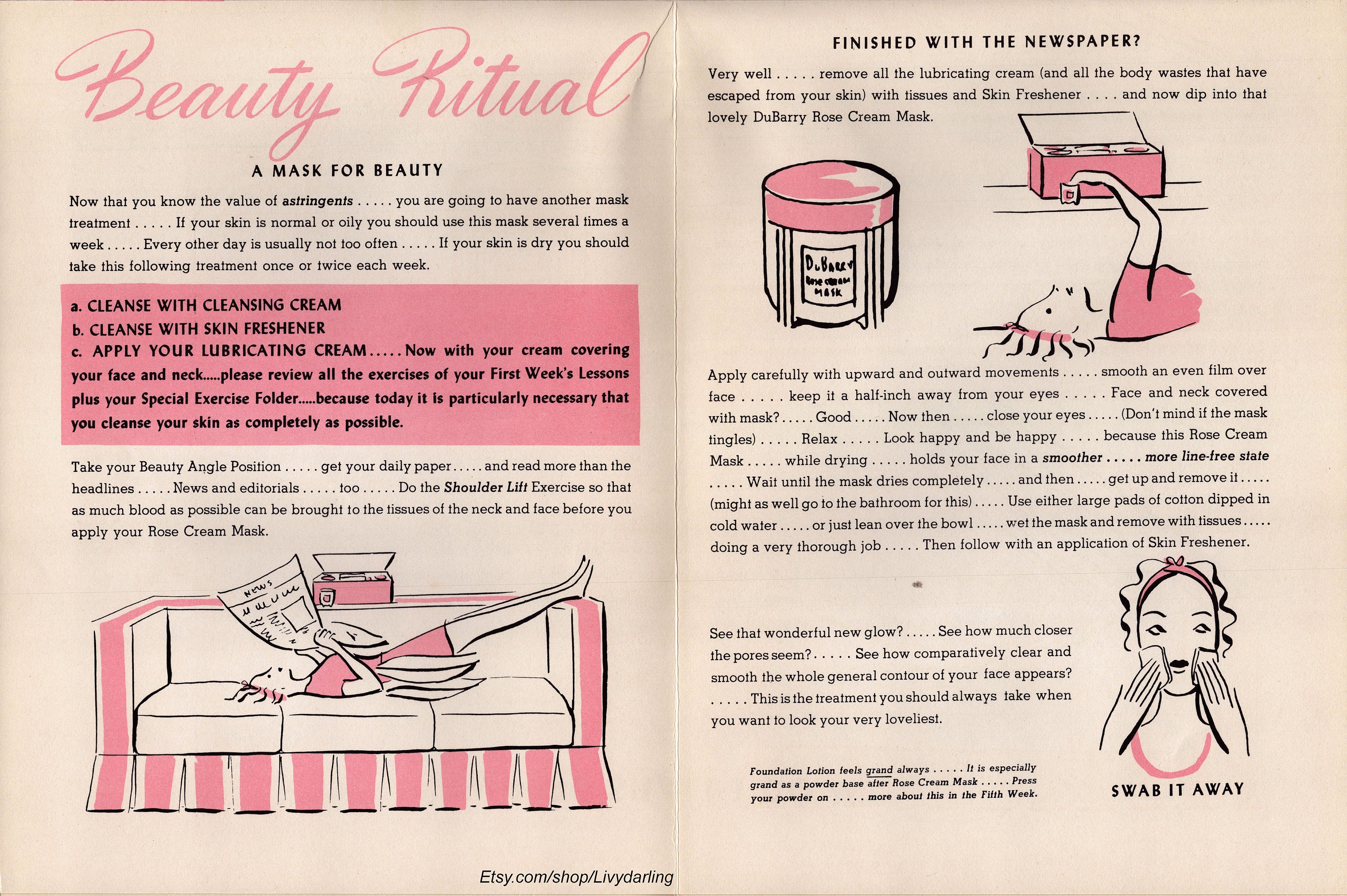 1944 Du Barry Success Course - Etsy