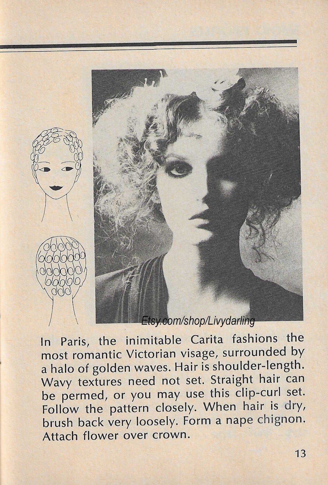 1978 Hairstyles - Etsy