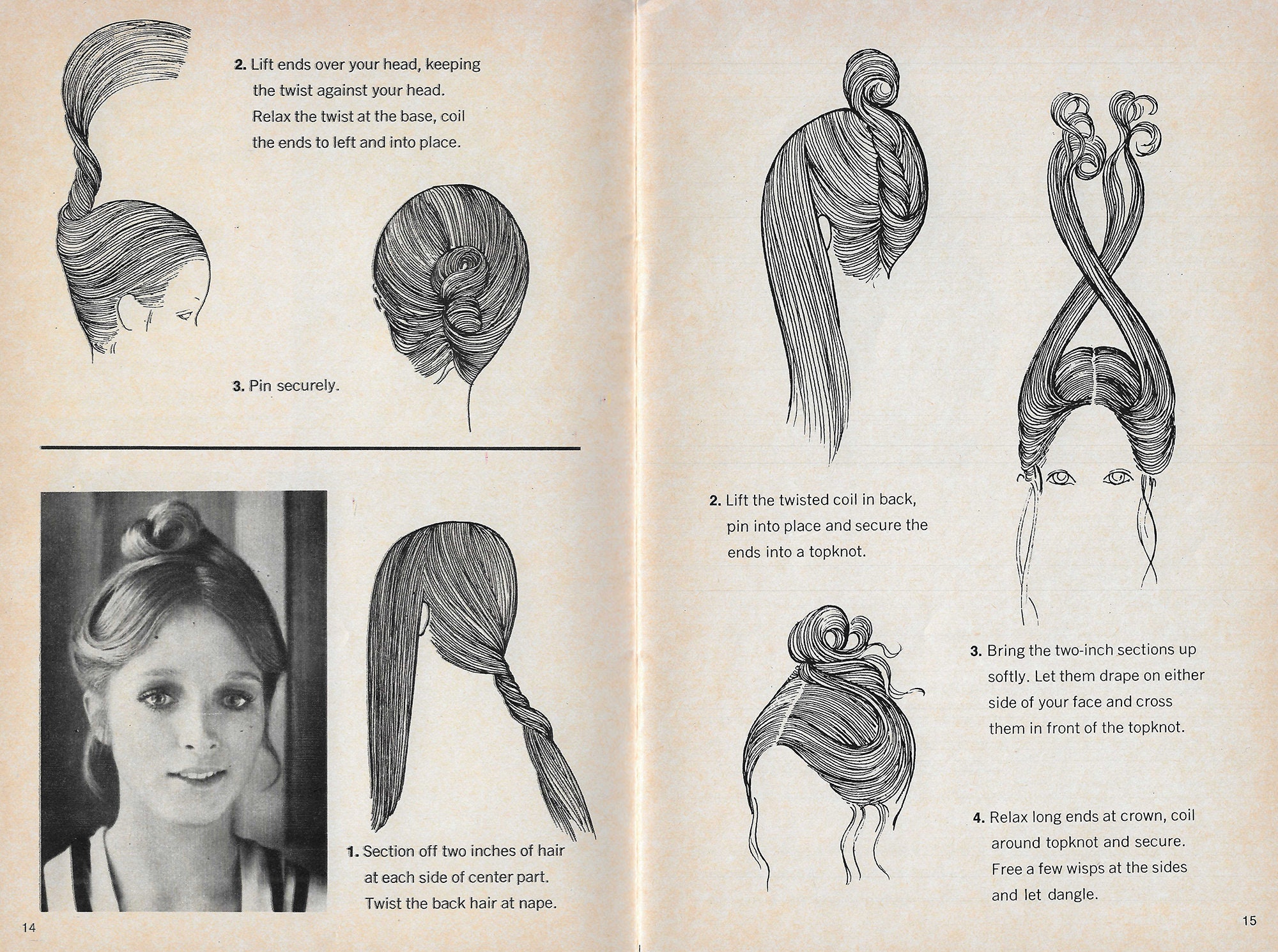 1970 Seventeen Beautiful Hair the Easy Way - Etsy