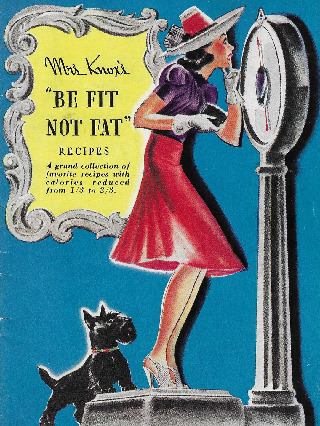 1939 Be Fit Not Fat Recipes - Etsy