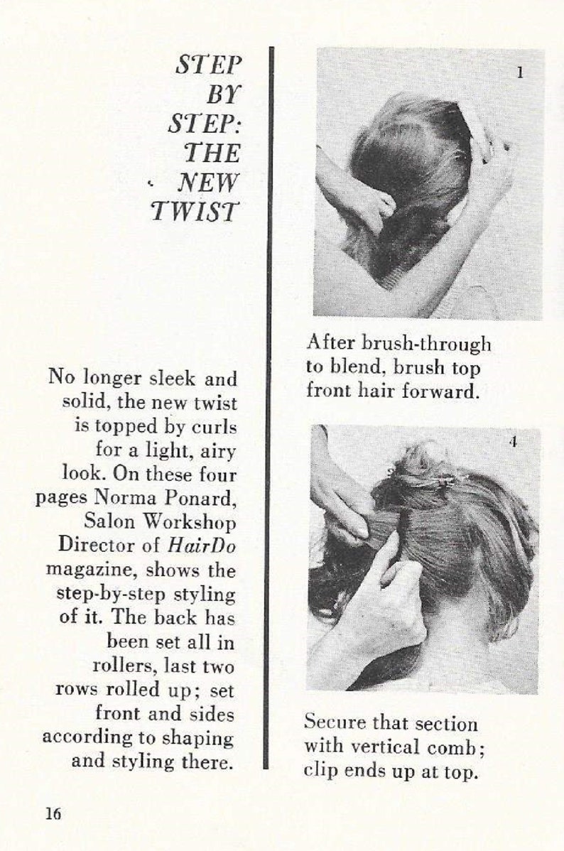 75 Hair Styles Booklet 1965 Edition - Etsy